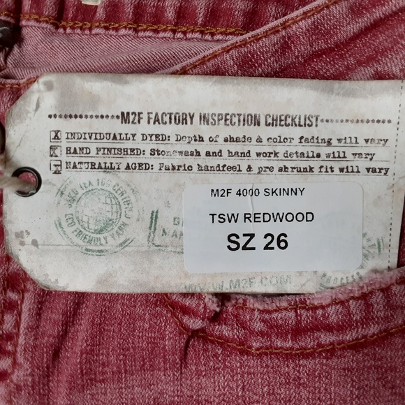 Free People | Jeans | M2f Free People Redwood Distressed Skinny Jeans ...